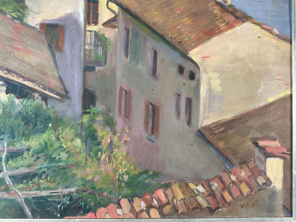 Fritz MEIJER (1900-1969) Grosses Gemälde | Kaufen auf Ricardo