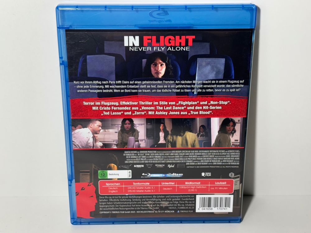 In Flight - Never Fly Alone Blu Ray (Gebraucht) in Wilderswil für CHF 5.9 – mit Lieferung auf ...