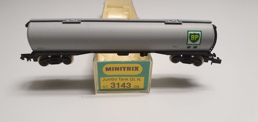 Minitrix 51 3143 00 GN Jumbo Tank Car OVP (DG) (Gebraucht) in Birr für ...