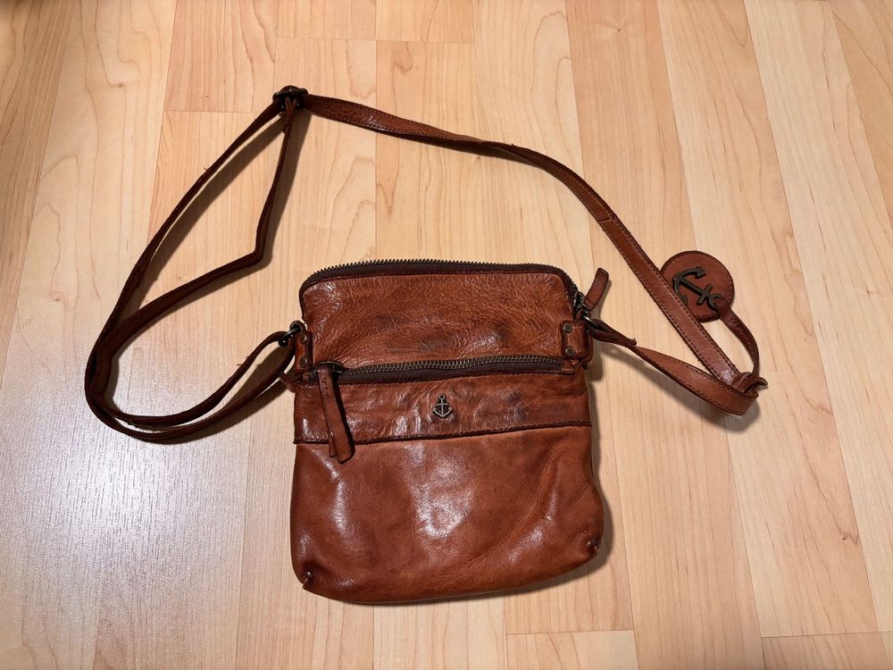 kleine Lederhandtasche Taliza, Harbour 2nd, braun (Gebraucht) in ...