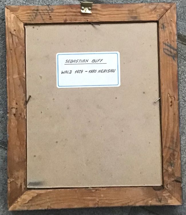 Sebastian BUFF (1829-1880) Portrait Gemälde (Gebraucht) in Root für CHF ...