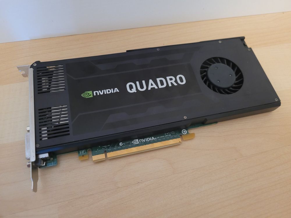 Nvidia Quadro K4000 3GB GDDR5 Grafikkarte ab 1Fr | Kaufen auf Ricardo