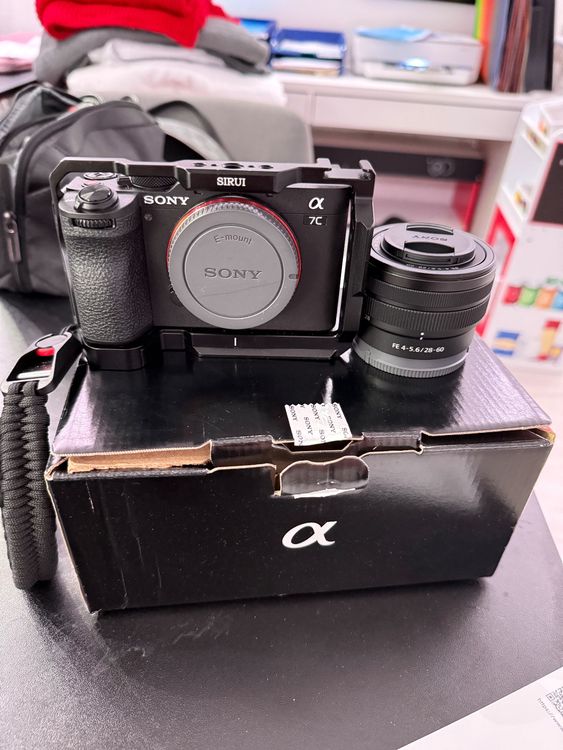 SONY ALPHA 7C MARK II BLACK mit Kit Objektiv (Gebraucht) in Hirschthal ...