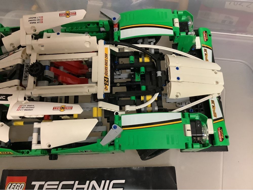 Lego Technik Rennwagen 42039 komplett mit Anleitung (Gebraucht) in ...