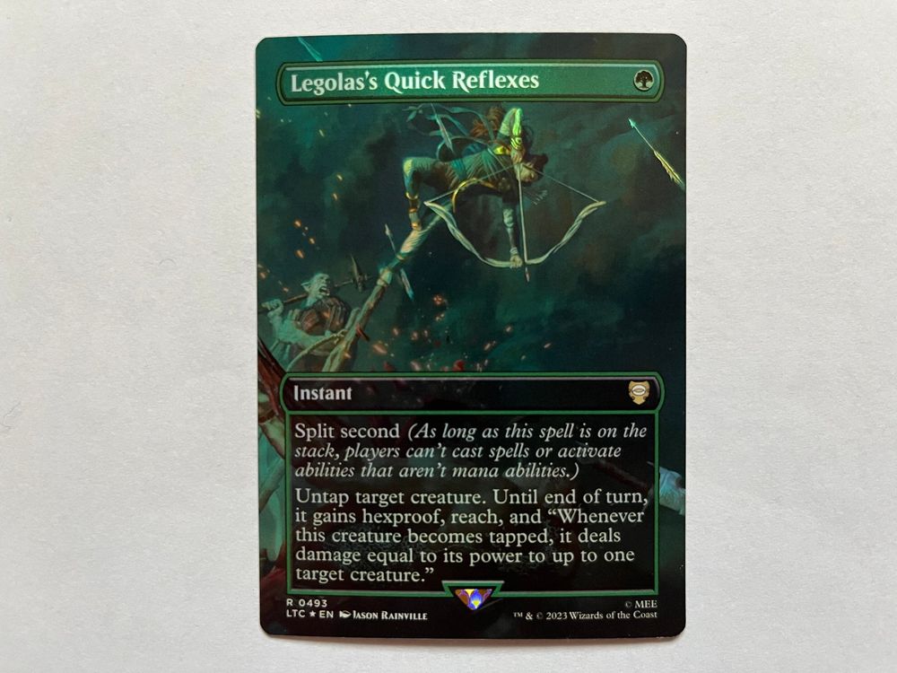 Legolas's Quick Reflexes Foil V.1 | Kaufen auf Ricardo