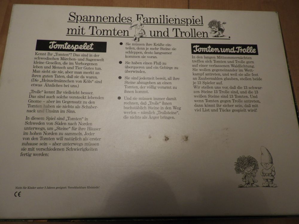 WEIHNACHT TOMTE, TROLLE FIGUREN, 2 PUZZLE TOMTE ROLF LIDBERG (Neu und ...