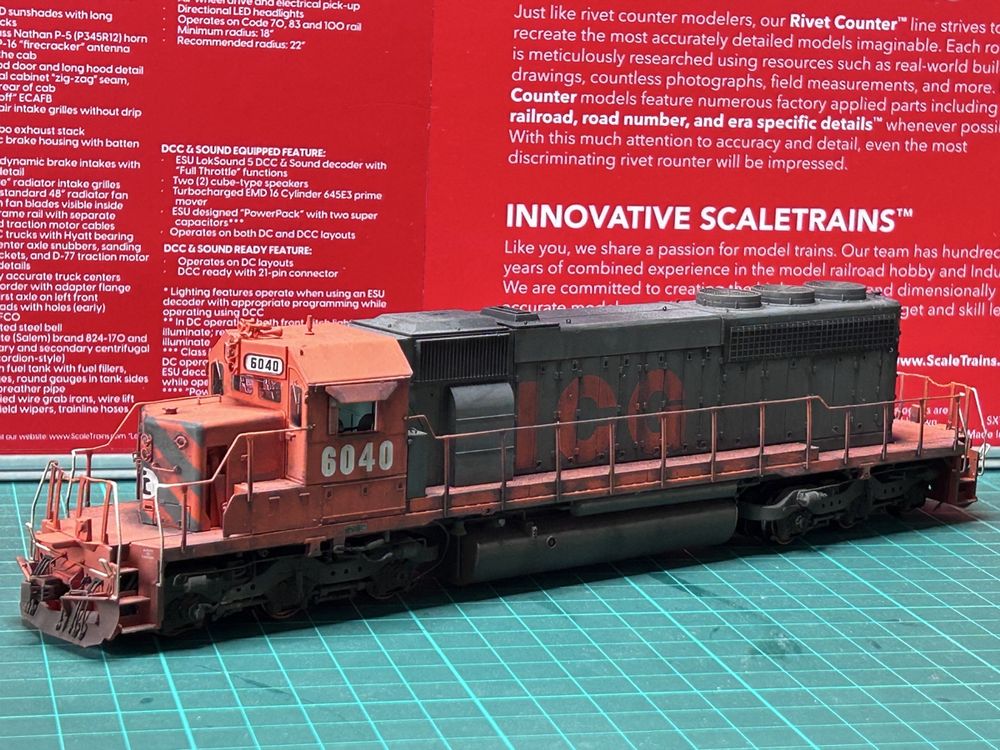 Scale trains EMD SD38-2 ICG, DCC & Sound (Neu (gemäss Beschreibung)) in ...