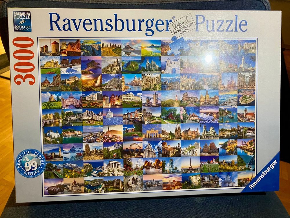 Ravensburger Puzzle 3000 Pieces Europe Brand New Sealed (Neu und ...