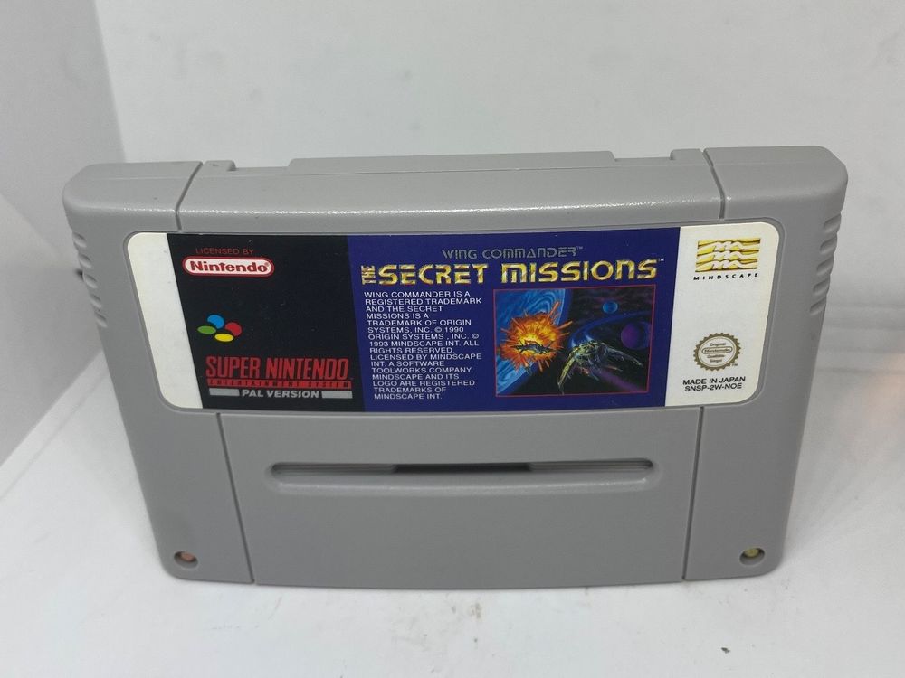 Wing Commander Secret Mission SNES Nintendo (Gebraucht) in Dietlikon ...