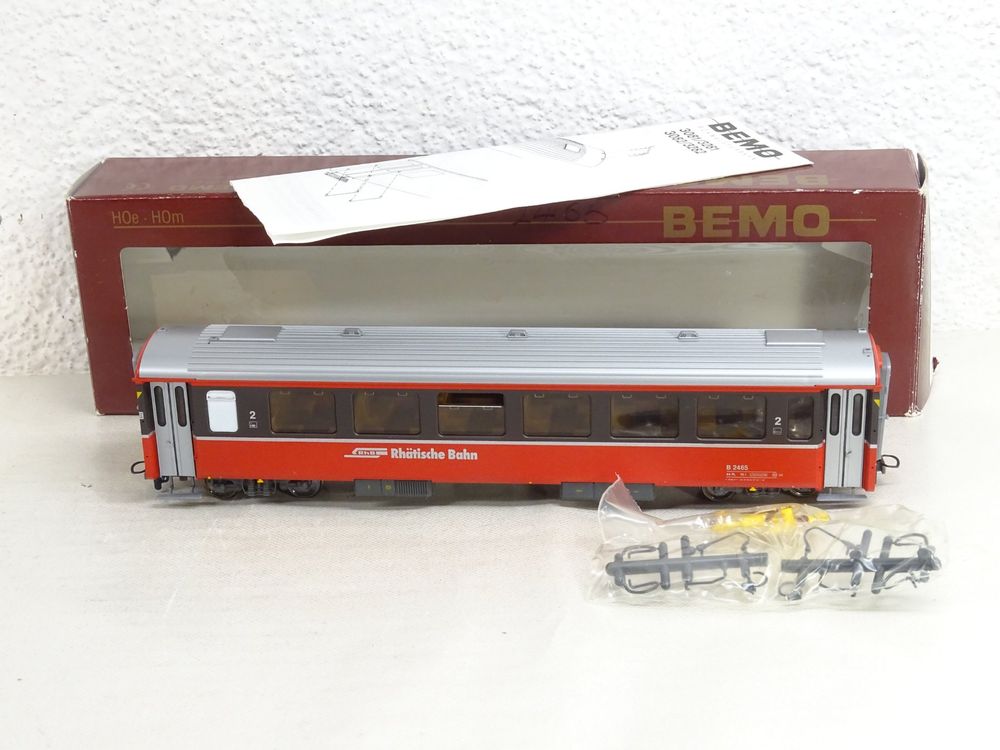 Bemo 3282 105 Personenwagen RhB, B2464, 2.Kl. H0m, OVP | Kaufen auf Ricardo