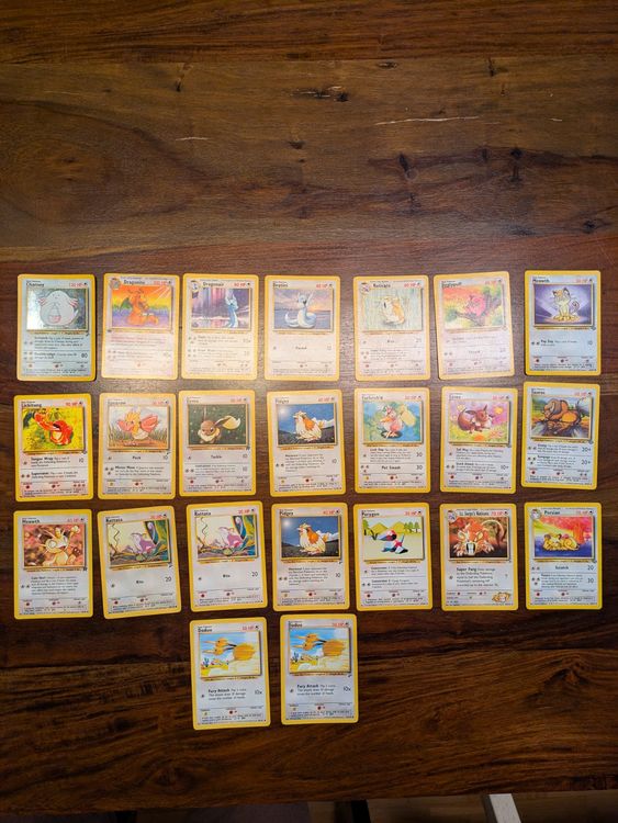 Normal-type Pokémon from various early Pokémon TCG sets | Kaufen auf ...
