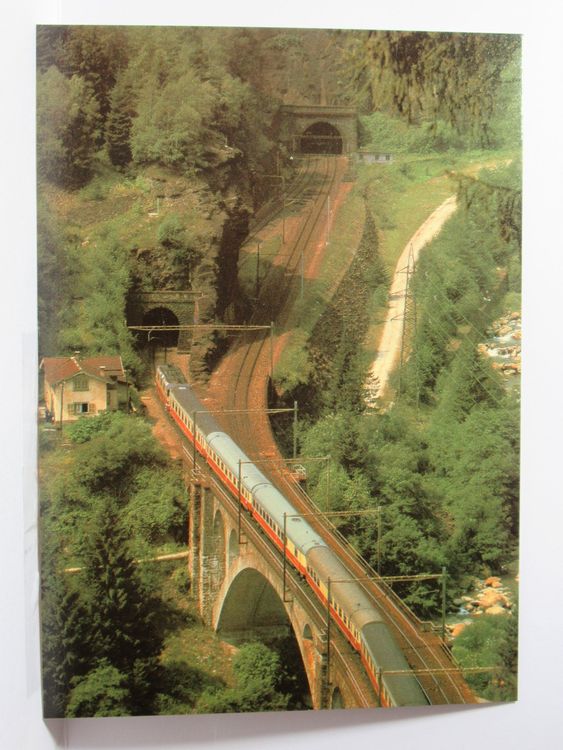 AK SBB , Gotthard - Südrampe TEE ROLAND , Polmengo - Brücke | Kaufen ...