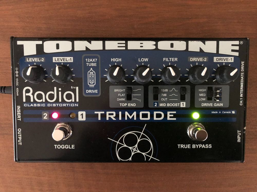 RADIAL TONEBONE Trimode Classic Tube Distortion 12AX7 (Gebraucht) in ...