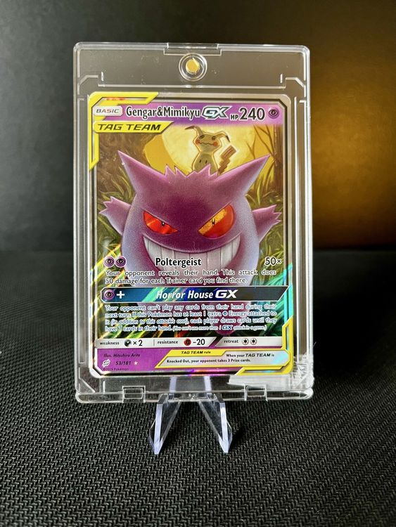 Pokemon Gengar & Mimikyu GX - Tag Team (Neu (gemäss Beschreibung)) in ...