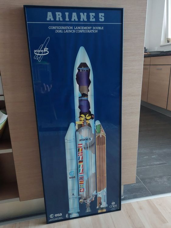 Grosses Ariane 5 Bild Poster, ESA | Kaufen auf Ricardo