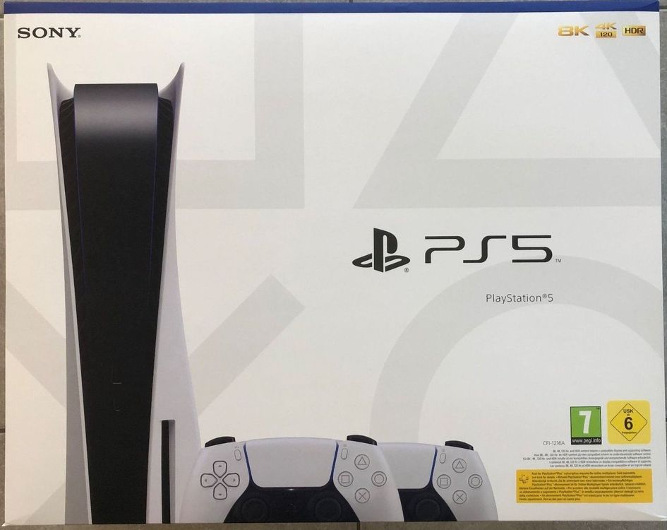Playstation 5 / DISC / 2 Controller / NEU OVP mit Garantie!! | Kaufen ...