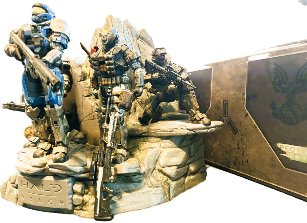 Halo Reach Diorama Noble Team Legendary Ltd. Edition Statue (Gebraucht ...