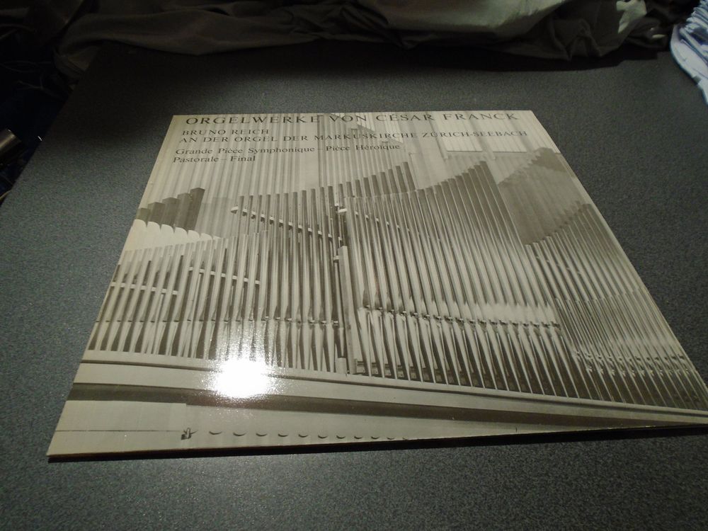 Schallplatte Orgelwerke von César Franck, Bruno Reich (Gebraucht) in ...