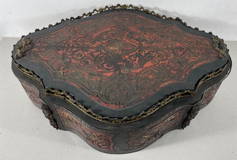 Antike Napoleon ||| Frankreich um 1900 Deckel Schatulle (Gebraucht) in Root für CHF 140 – mit ...