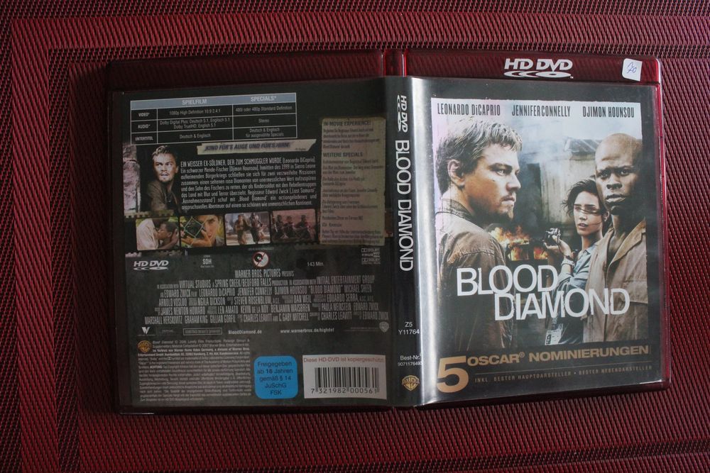 Blood Diamond [HD DVD] von Zwick, Edward | DVD | | Kaufen auf Ricardo