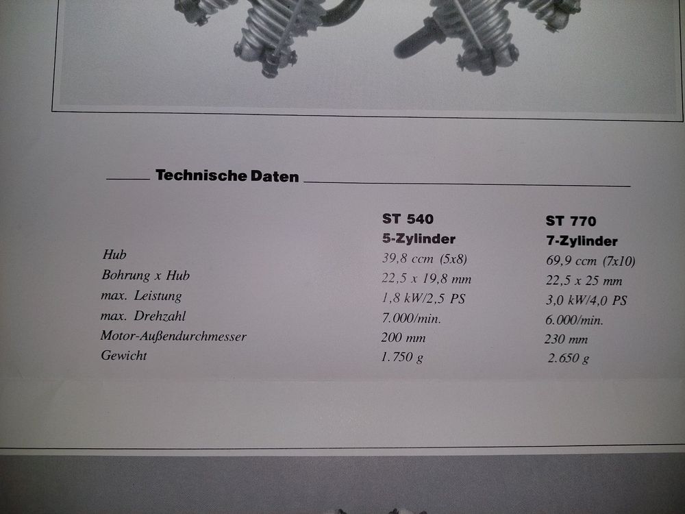 Seidel ST540 Sternmotor (Defekt) in Dällikon für CHF 250 – mit ...