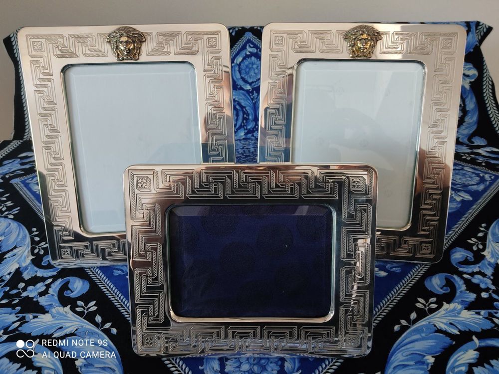 3 original Gianni Versace Silber Rahmen | Kaufen auf Ricardo