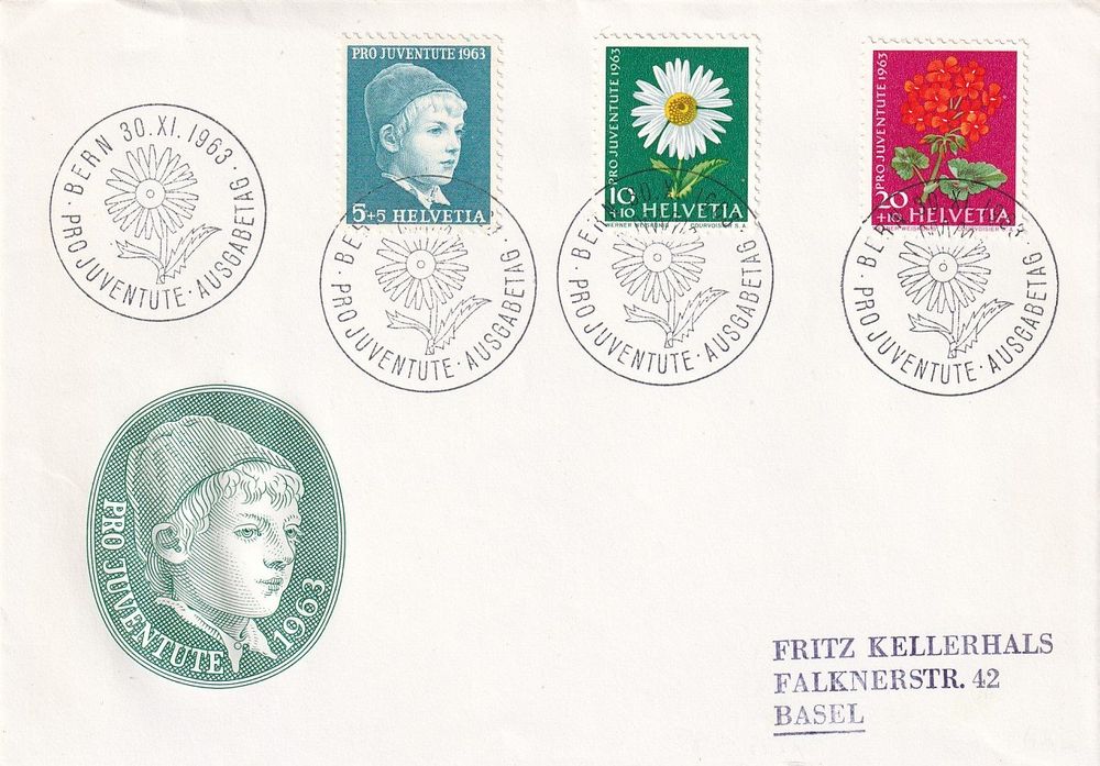 FDC Pro Juventute 1963 J200-J202 (SBK CHF 90.-) (Gebraucht) in Baar für CHF 8 – mit Lieferung ...
