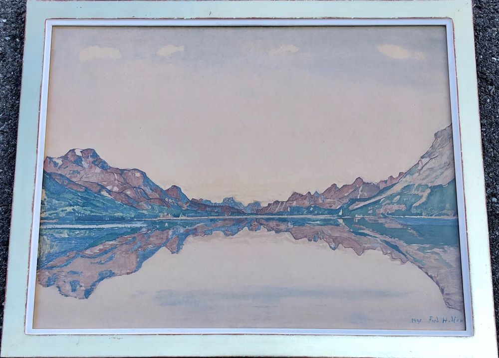 Ferdinand Hodler Orig. Lithographie | Kaufen auf Ricardo