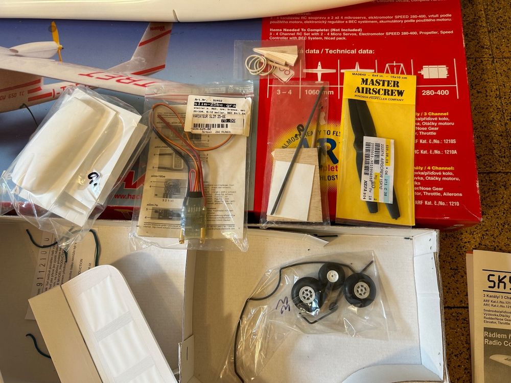 Avion RC Hacker Model Sky Arrow 650 TC | Kaufen auf Ricardo