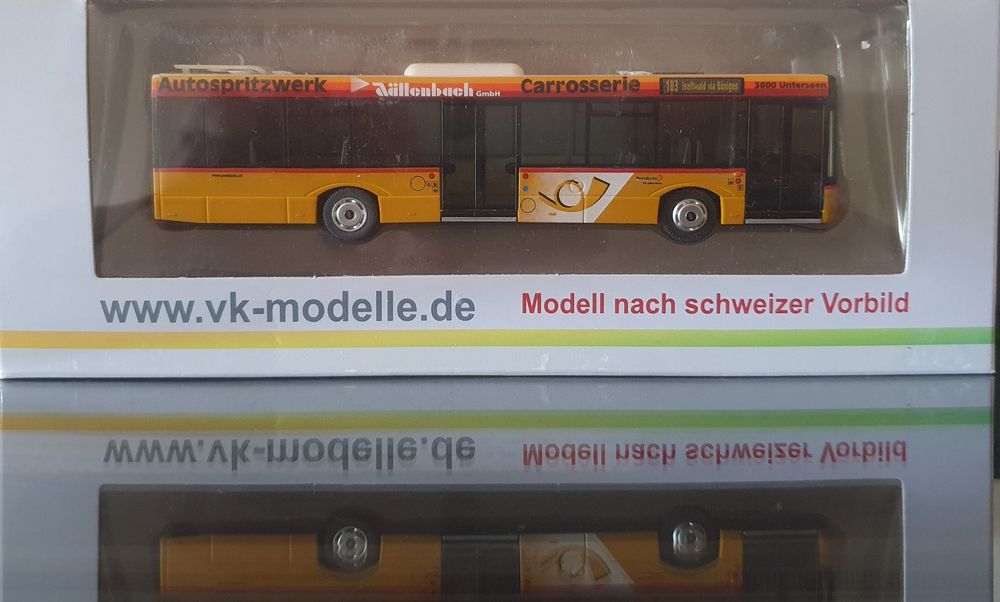 VK-Modelle PTT PostAuto Bus Solaris Urbino 12 Linie 103 1:87 | Kaufen ...