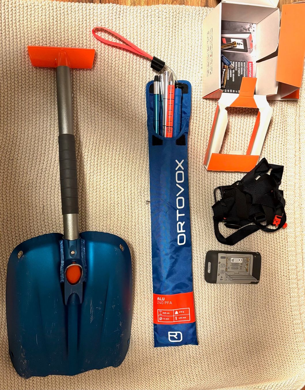Mammut Barryvox LVS Set + Ortovox Kodiak Saw & Alu 240 PFA (Gebraucht ...