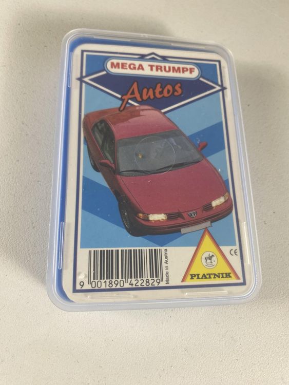 Piatnik Quartett Kartenspiel Mega Trumpf Autos (Neu und ...