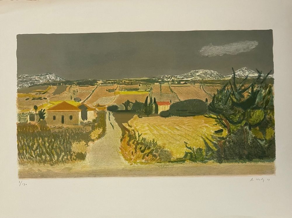 ADRIEN HOLLY LITHOGRAPHIE SIGNIERT NUMMERIERT (Gebraucht) in Gersau für CHF 38 – mit Lieferung ...