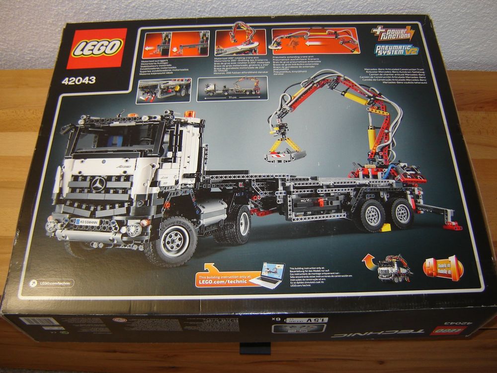 LEGO Mercedes-Benz Arcos 3245 Truck Technik ( 42043 ) (Neu und ...