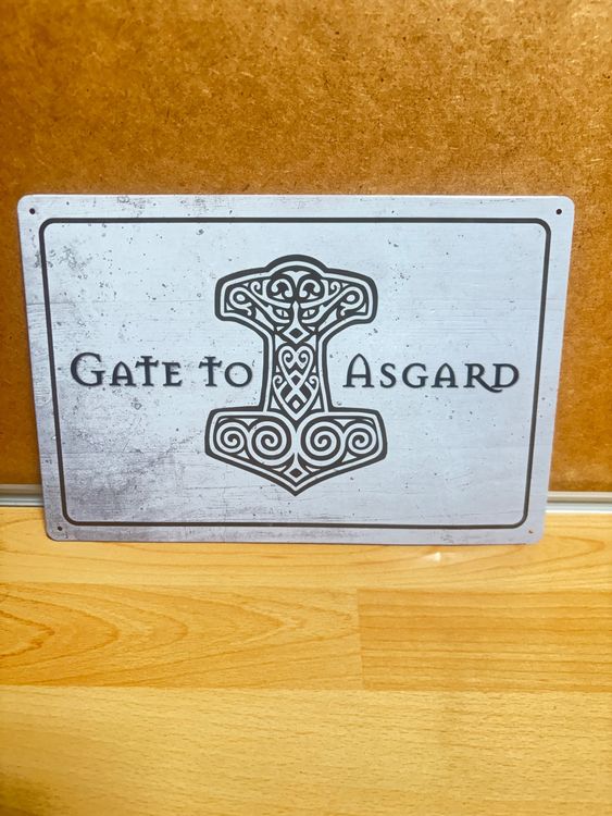 Gate to Asgard Schild (Gebraucht) in Zürich für CHF 10 – nur Abholung ...