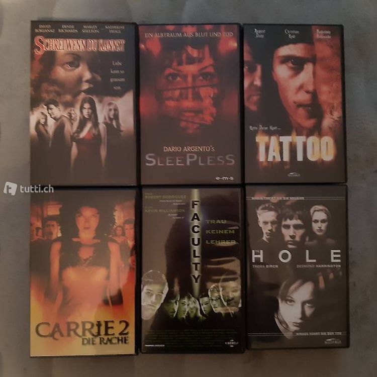 Diverse VHS Kassetten (Gebraucht) in Altenrhein für CHF 5 – mit Lieferung auf Ricardo kaufen