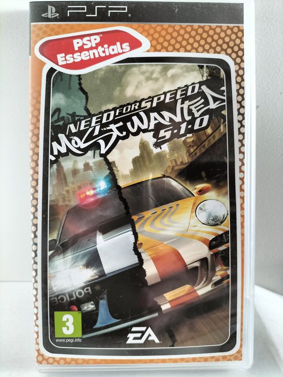 NfS Need for Speed Most Wanted 5-1-0 (PSP) | Kaufen auf Ricardo