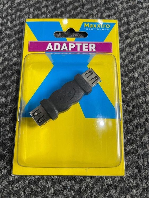 Fabrikneuer USB-Adapter, Typ A auf Typ A | Kaufen auf Ricardo