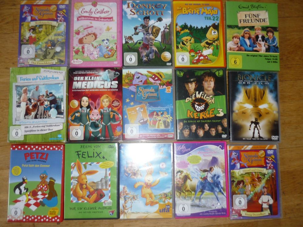 Kinder DVD-Sammlung 1 | Kaufen auf Ricardo