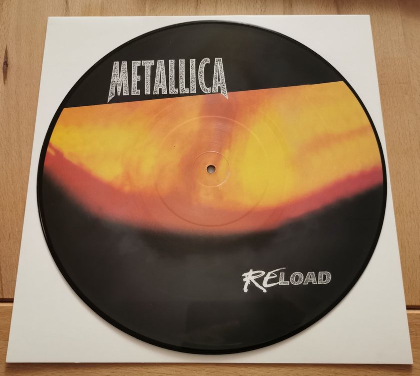 METALLICA: Reload LP Picture Disc Mexico limited edition rar (Gebraucht ...