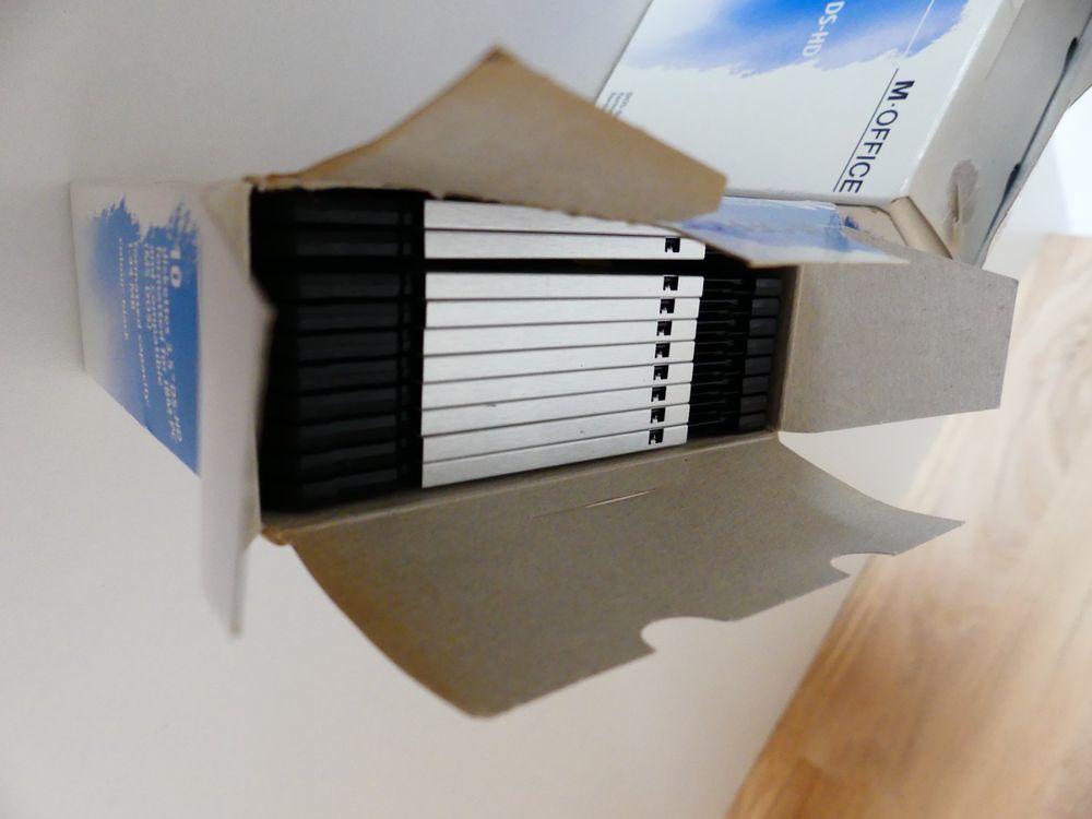 20x M-Office Disketten 3.5" DS-HD - 2 Schachteln, Neu (Neu (gemäss ...