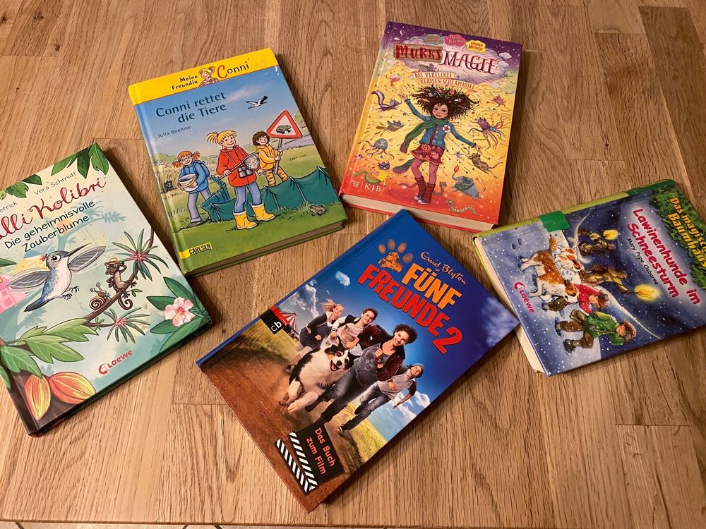 5 Bücher Jugendbücher Mädchen ca. 3. Klasse (Gebraucht) in Hauenstein für CHF 12 – mit Lieferung ...