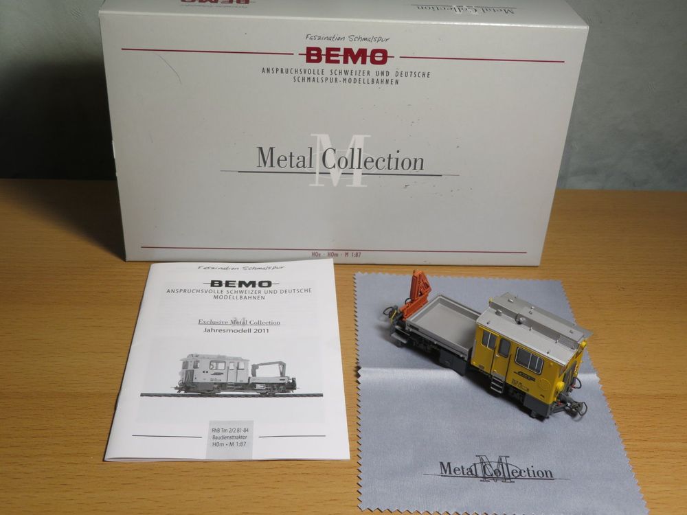 1278 102 BEMO Nr. 82 Baudiensttraktor Jahresmodell 2011 | Kaufen auf ...