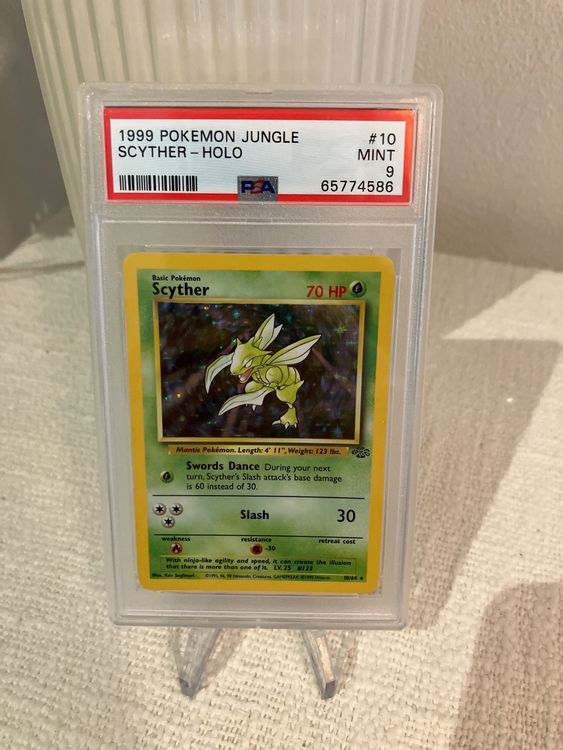 Pokemon Scyther Jungle PSA 9 | Kaufen auf Ricardo