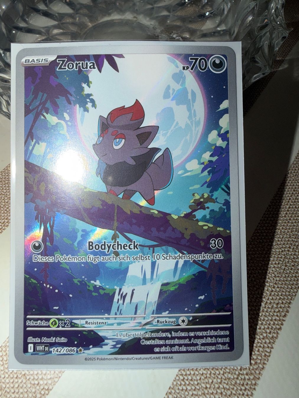 Zorua Gallery Art - Weiße Flammen 🔥 - Near Mint (Gebraucht) in St ...