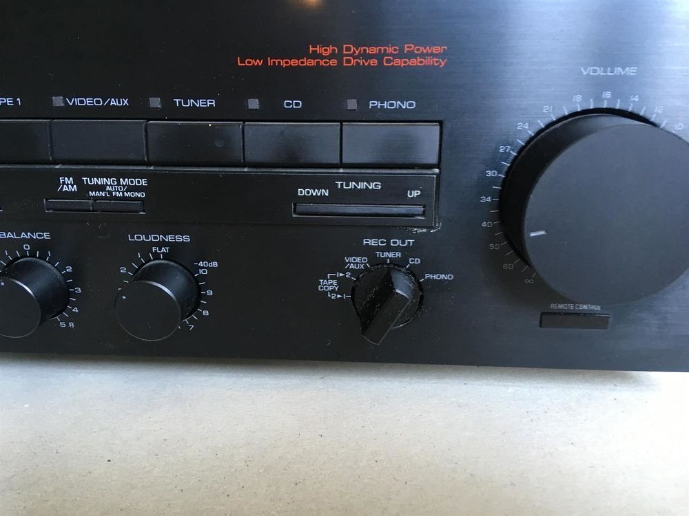 YAMAHA RX-500 HiFi Stereo Receiver Vollverstärker mit Radio (Gebraucht ...