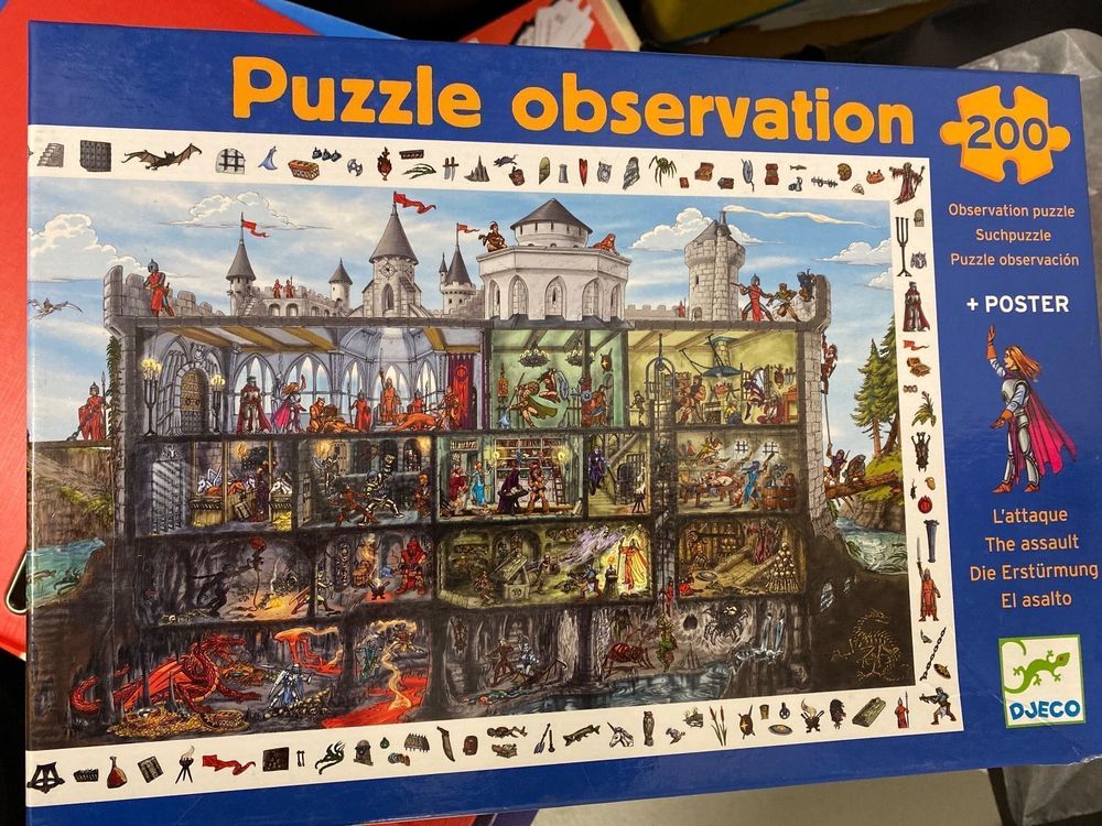 Puzzle Observation DJECO-200 Teilen | Kaufen auf Ricardo