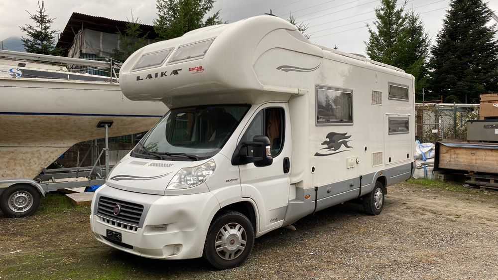Camper Laika Fiat Ducato (Gebraucht) in Gordola für CHF 20000 – nur Abholung auf Ricardo kaufen