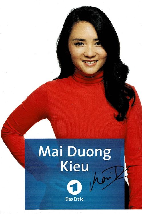 original autogramm mai duong kieu (D'occasion) à pour CHF 5 – avec livraison | Acheter sur Ricardo