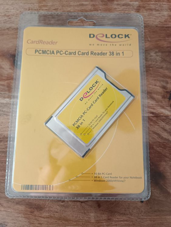 PCMCIA Card Reader 38 in 1 originalverpackt (Neu und originalverpackt ...